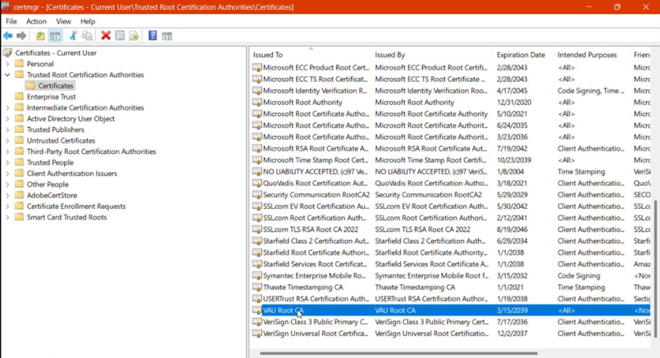 Step-by-Step Guide to Install a Certificate Using certmgr.msc on ...